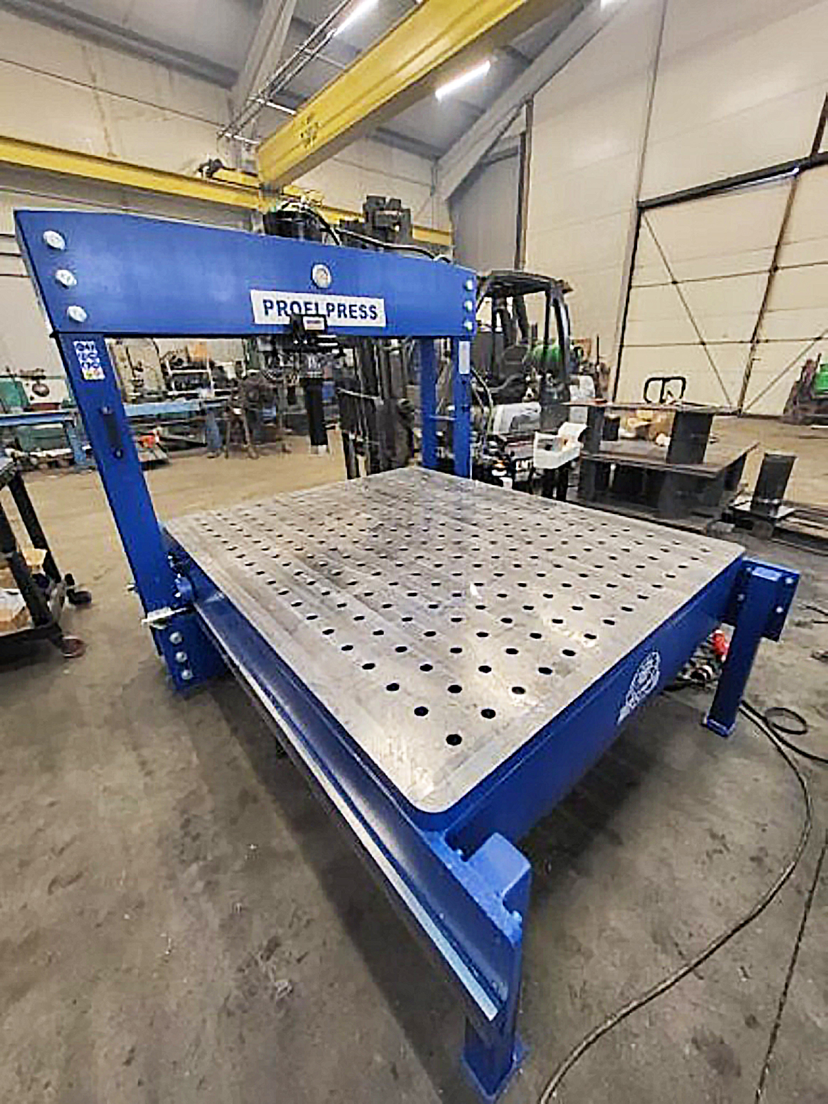 100 Ton Roll Frame Gantry Portal Press | Workshop Press