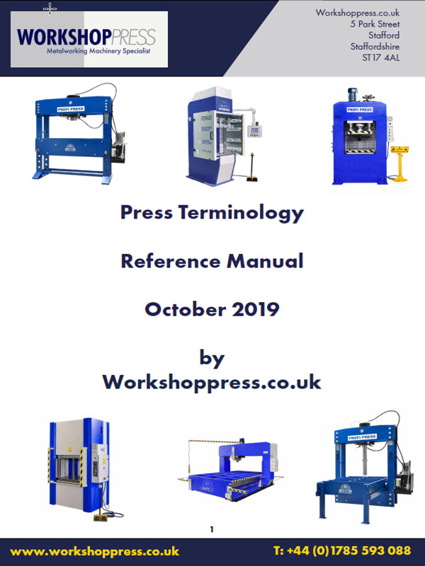 Resources | Workshop Press | Industrial Workshop Equipment