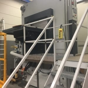 Hydraulic Rubberpad Presses for short-run production.