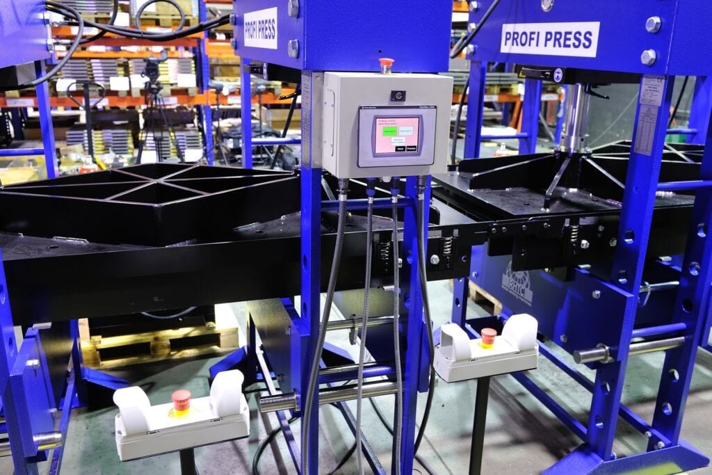 Custom Controlled Press Line | Workshop Press | Custom-Made Presses